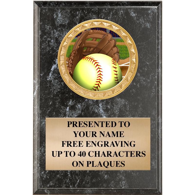 Softball Plaques - Crown Awards