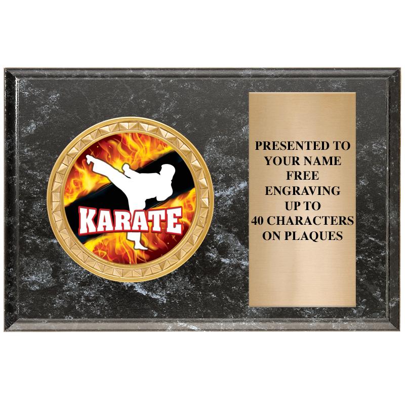 Karate Plaques - Crown Awards