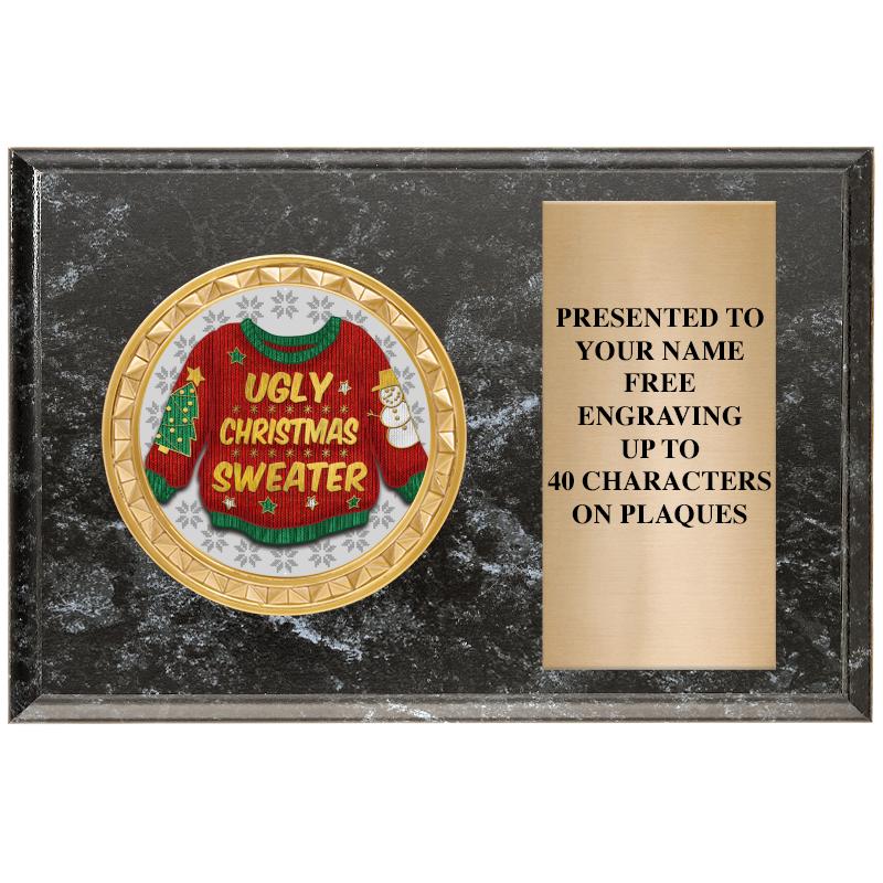 Ugly Sweater Plaques - Crown Awards