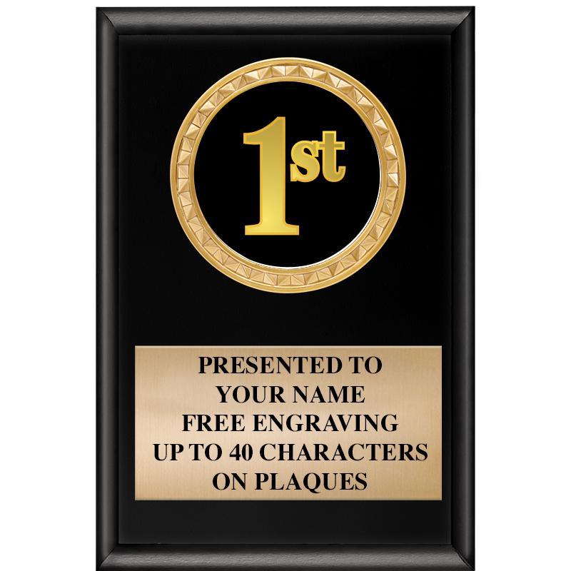 1st Place Plaques - Crown Awards