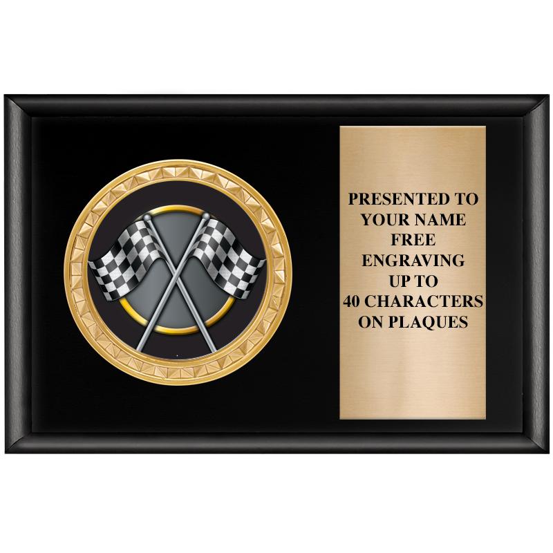 Pinewood Derby Plaques - Crown Awards