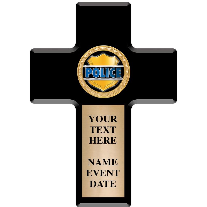 Police Plaques - Crown Awards