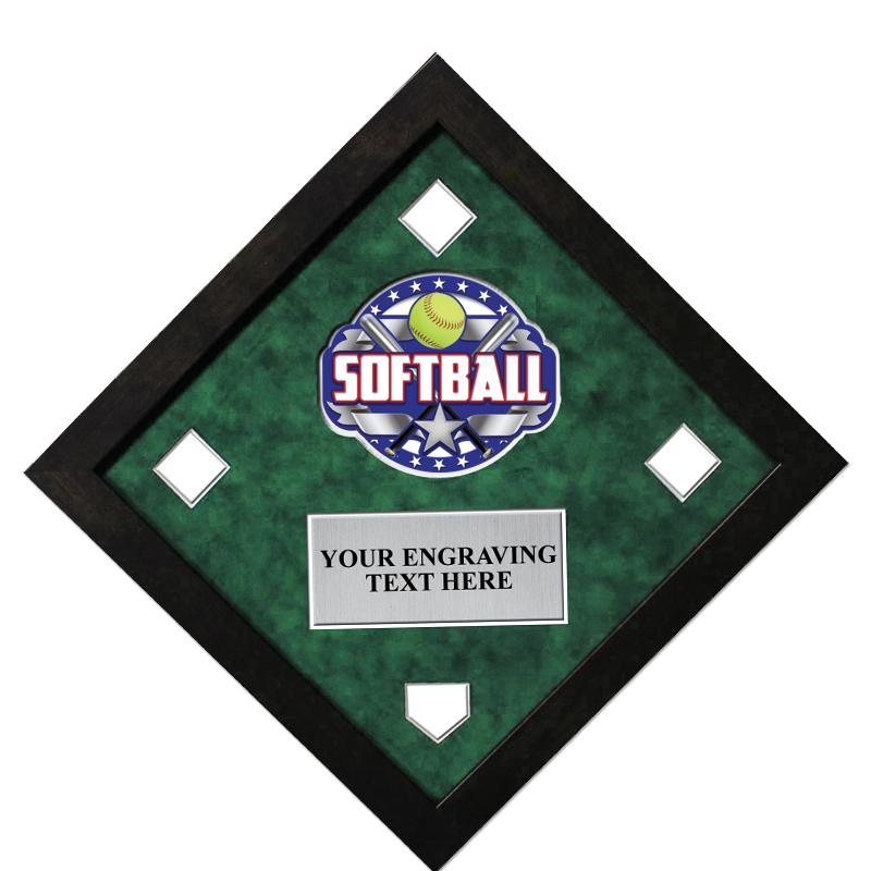 Softball Plaques - Crown Awards