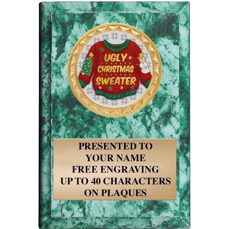Ugly Sweater Plaques - Crown Awards