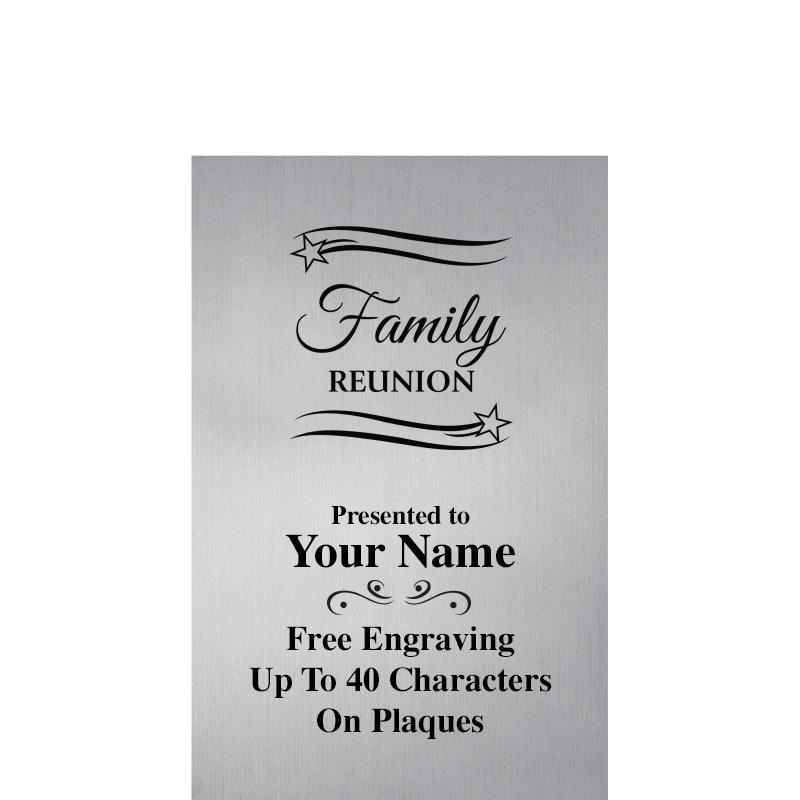Family Reunion Plaques - Crown Awards
