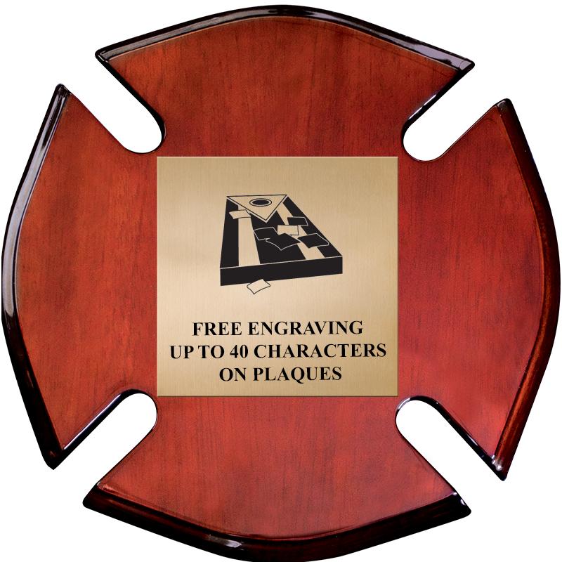 Cornhole Plaques - Crown Awards