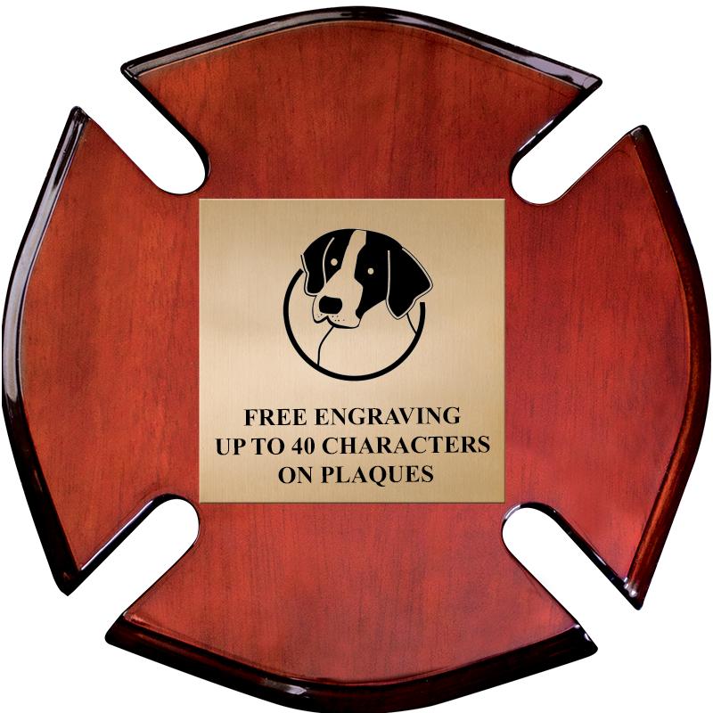 Dogs Plaques - Crown Awards