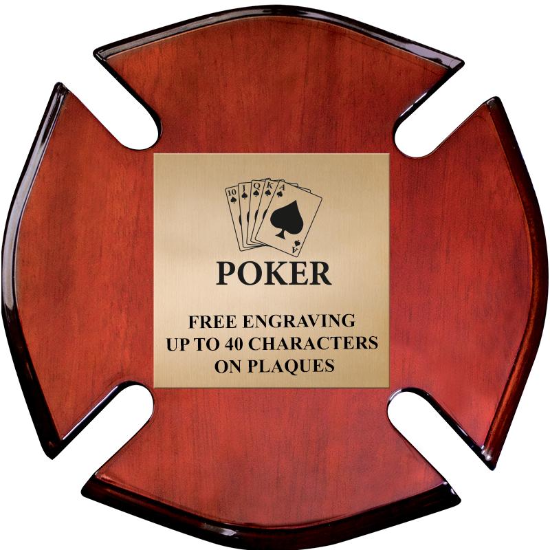 Poker Plaques - Crown Awards