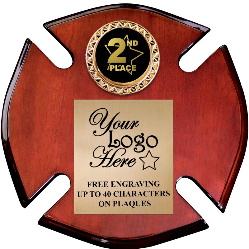 2nd Place Plaques - Crown Awards