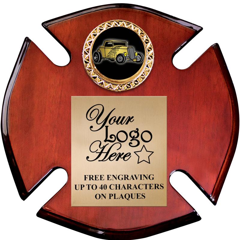 Hot Rod Plaques - Crown Awards