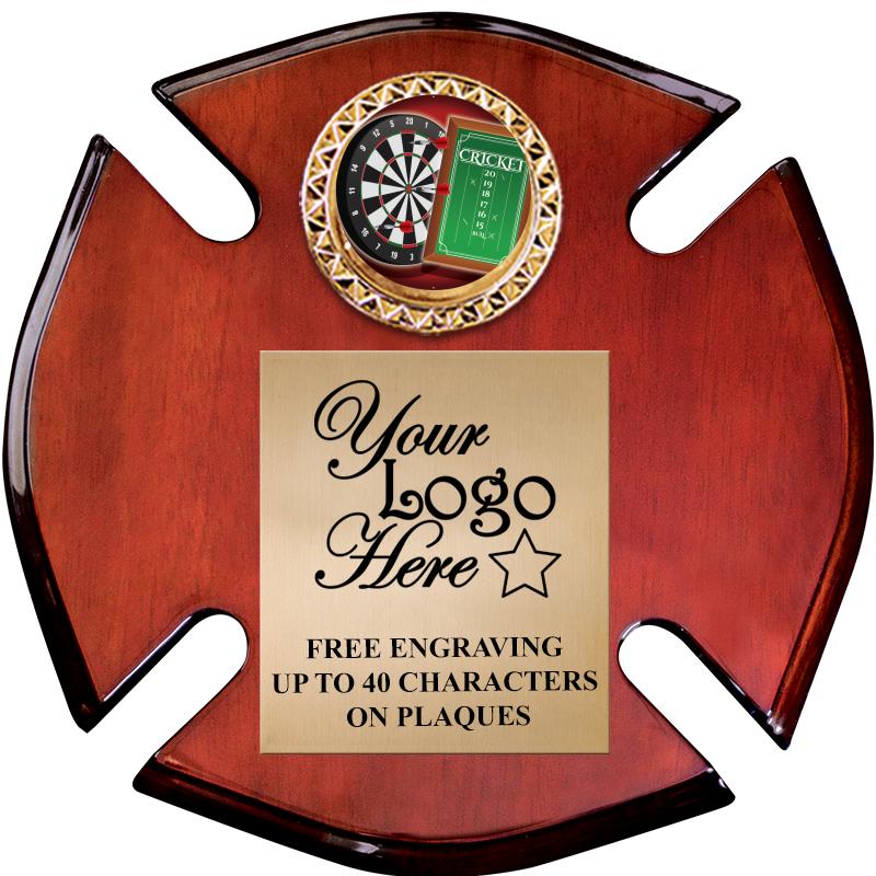 Darts Plaques - Crown Awards