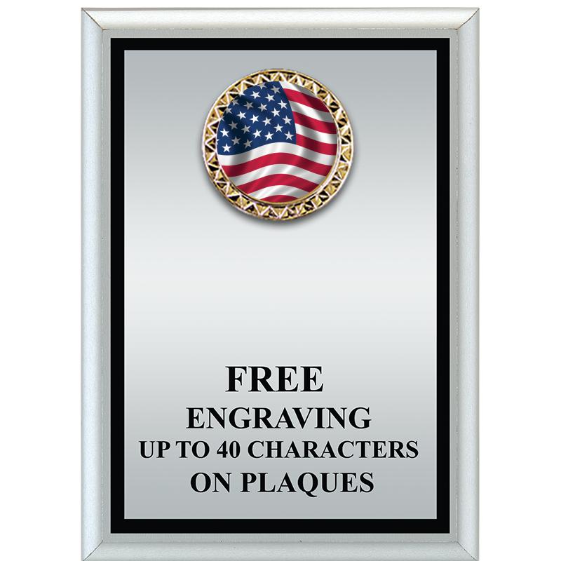 American Flag Plaques Patriotic/Military – Yancer Woodworks