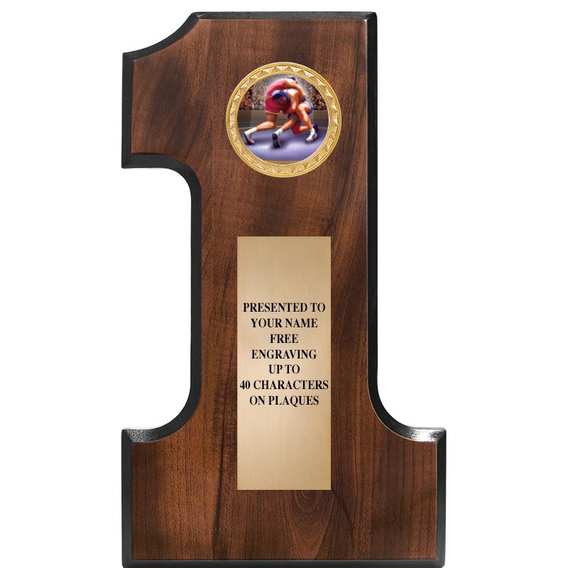 Wrestling Plaques - Crown Awards