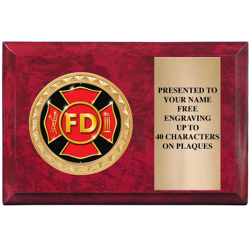 Firefighter Plaques | Crown Awards