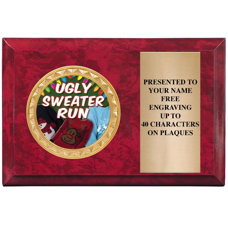 Ugly Sweater Plaques - Crown Awards