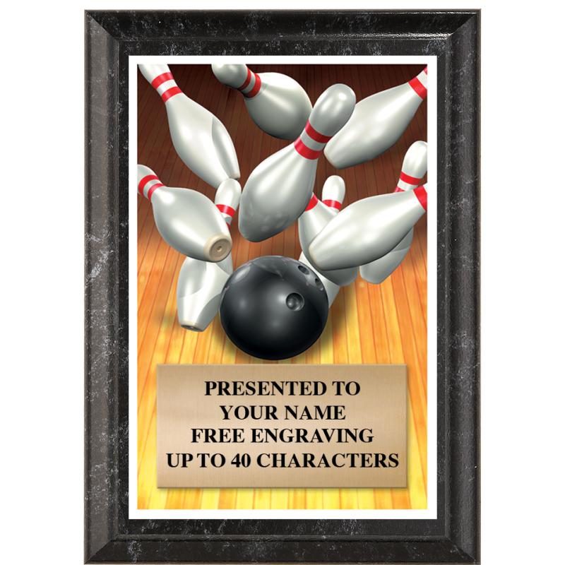 Bowling Plaques - Crown Awards