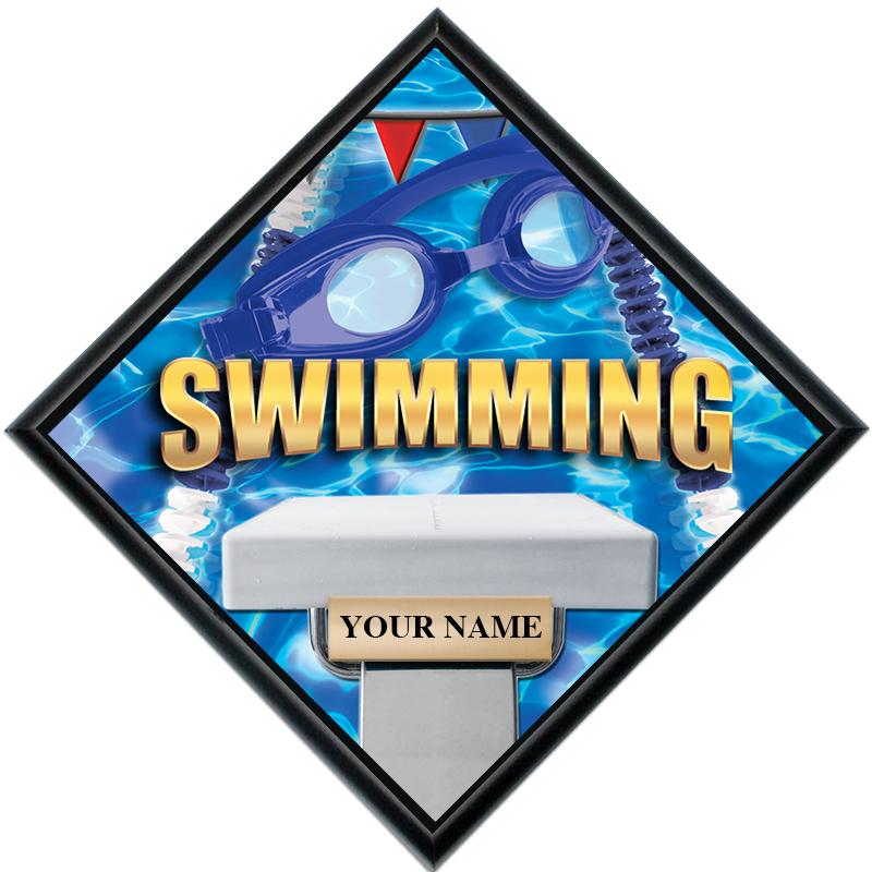Swimming Plaques - Crown Awards
