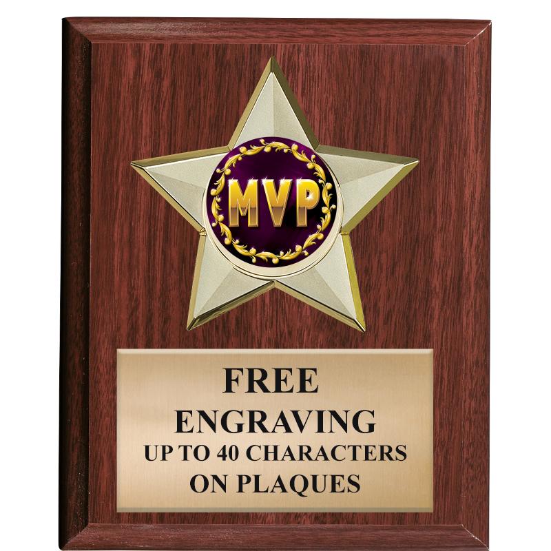 MVP Plaques - Crown Awards