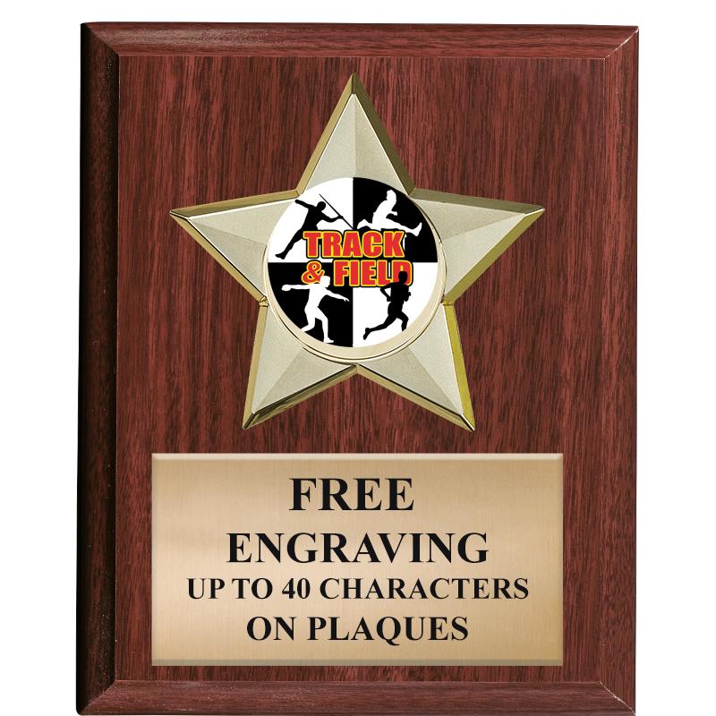 Track & Field Plaques - Crown Awards