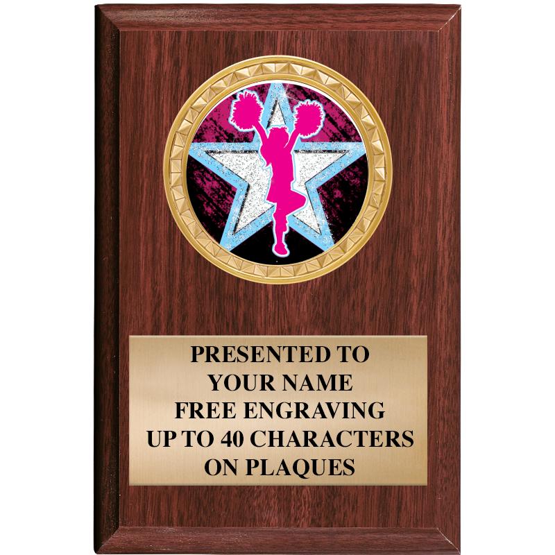 Cheerleading Plaques - Crown Awards