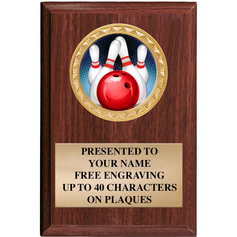 Bowling Plaques - Crown Awards