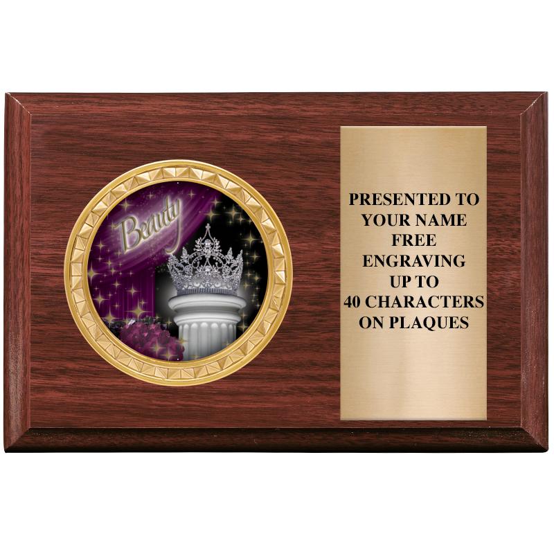 Beauty Plaques - Crown Awards