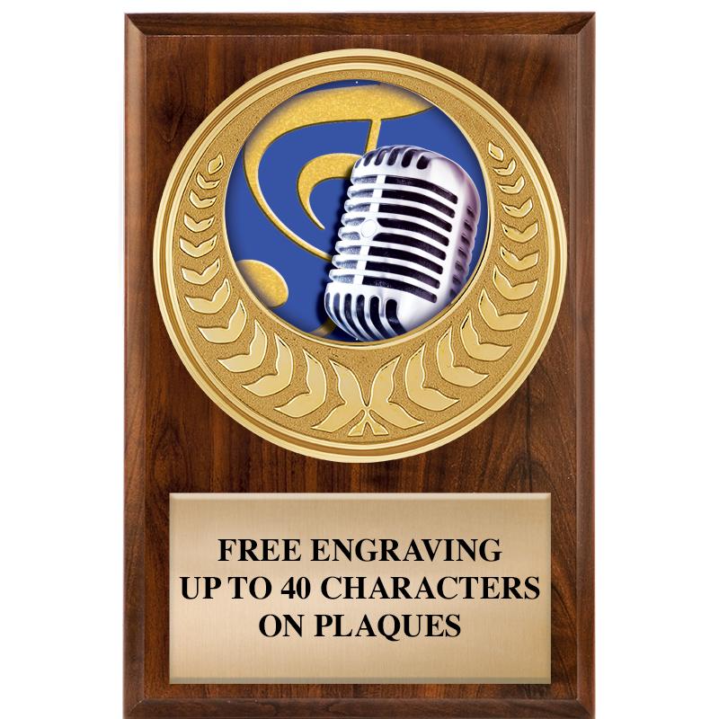 Singing Plaques - Crown Awards