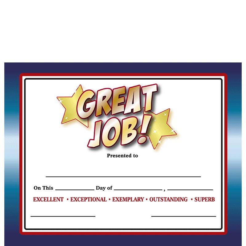 Great Job! Ribbons - Crown Awards