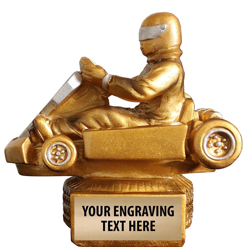 Custom Go Kart Trophy Custom Go Kart Racing Trophies - 11 Inch ...