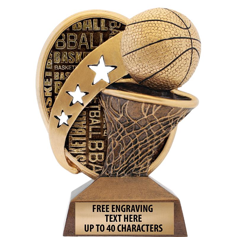 Basketball Trophies - Basketball Medals - Basketball Plaques and Awards