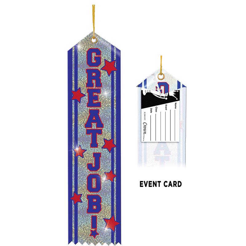 Great Job! Ribbons - Crown Awards