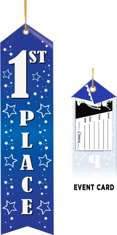 1st place award ribbon