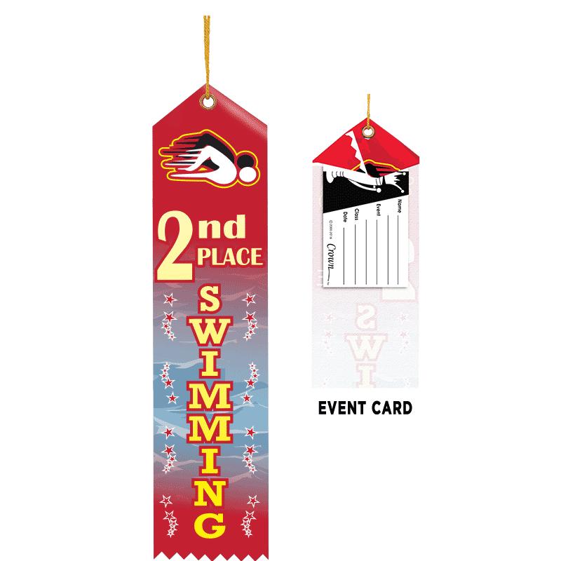 Swimming Ribbons - Crown Awards