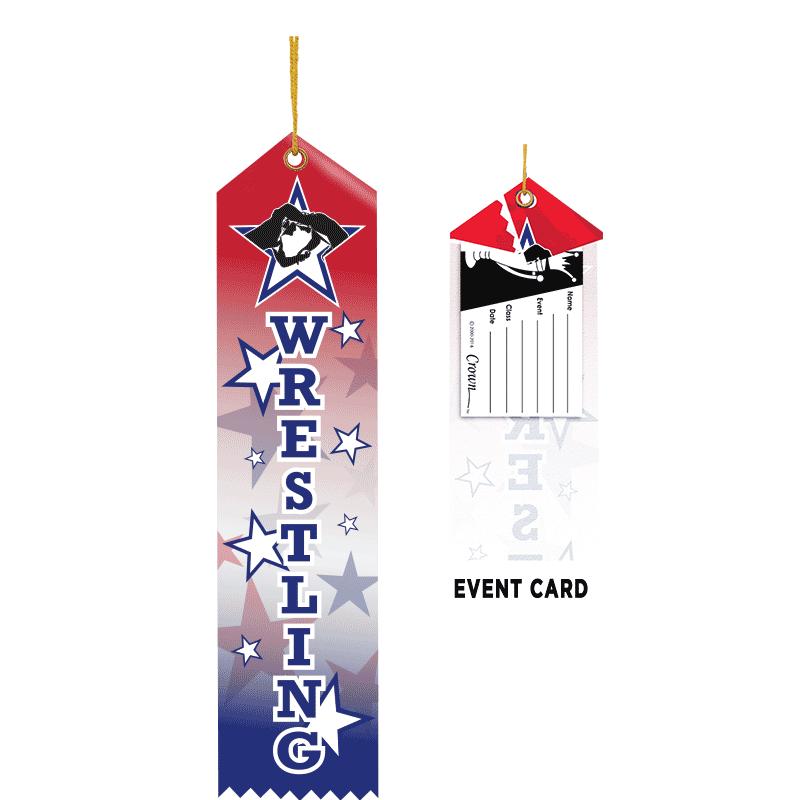 Wrestling Ribbons - Crown Awards
