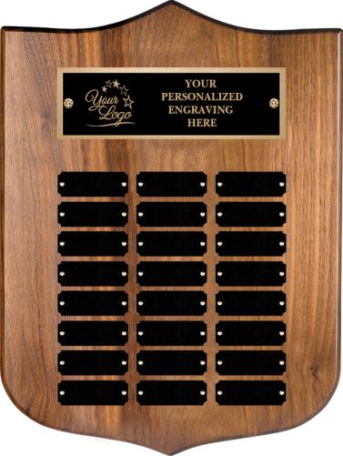 trophy shield plaque
