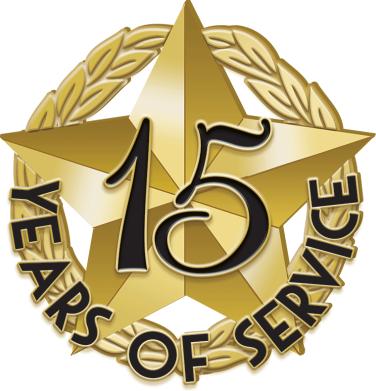 15 Years Of Service Awards Clip Art Service Award Vector Art