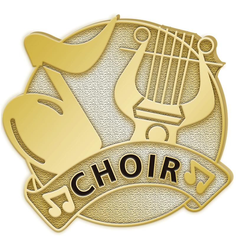 Singing Pins - Crown Awards