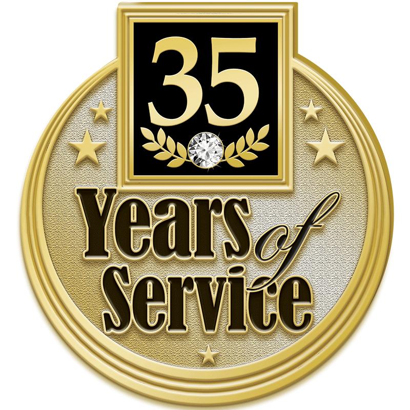 Years of Service Trophies - Years of Service Medals - Years of Service ...