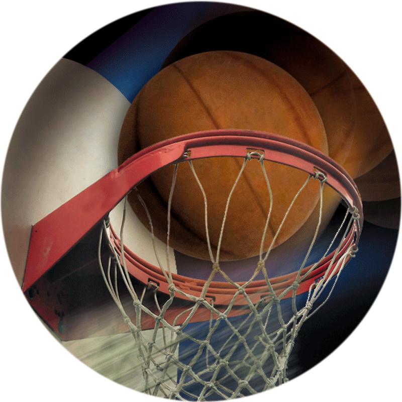 Basketball Ribbons - Crown Awards