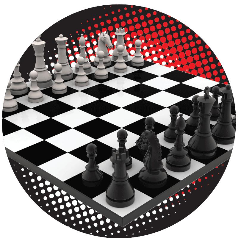 Chess Ribbons - Crown Awards