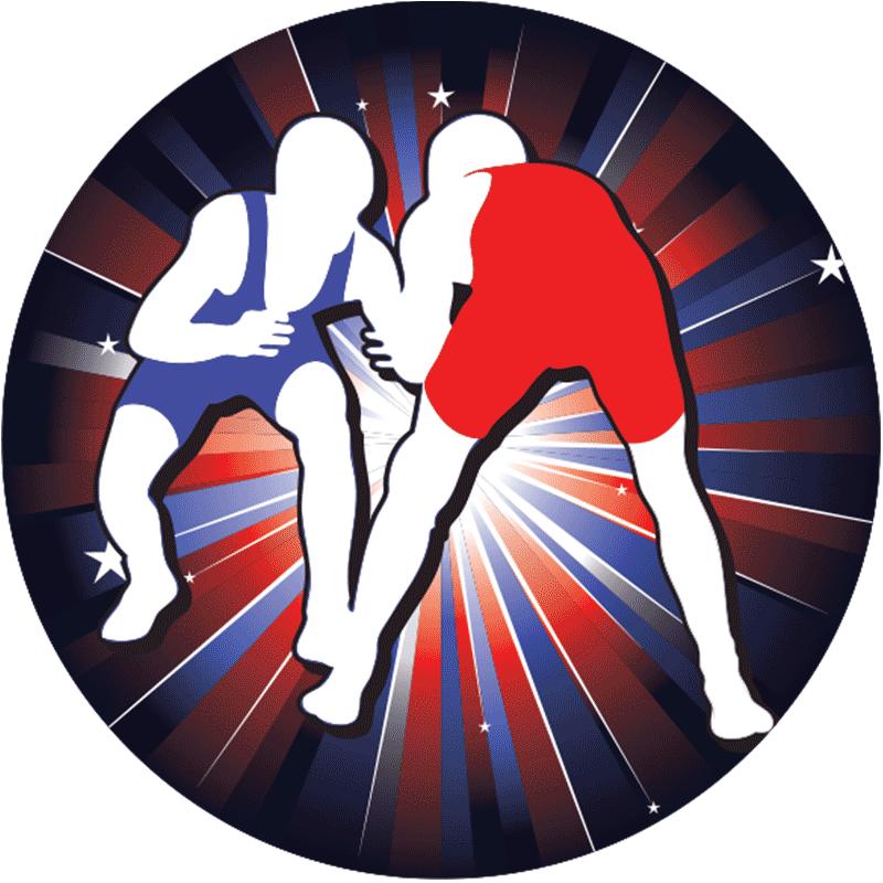 Wrestling Ribbons - Crown Awards