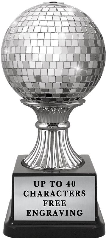 disco ball trophy